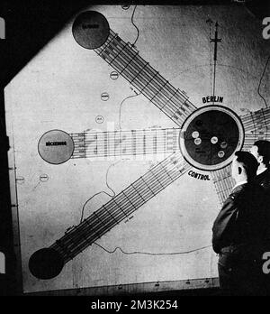 Berlin Blockade Map 1948. he Berlin Blockade (1 April 1948 – 12 May ...