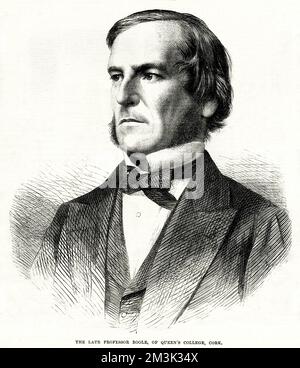 George Boole, English Mathematician Stock Photo - Alamy