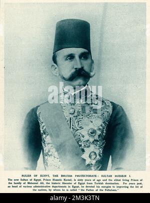 Sultan Hussein Kamel of Egypt Stock Photo - Alamy