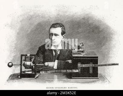 GUGLIELMO MARCONI (1874-1937) Italian inventor who pioneered the ...