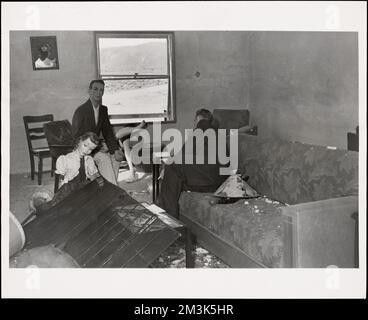 Operation 'Alert' 1954 , Interiors, Mannequins, Nuclear weapons testing ...