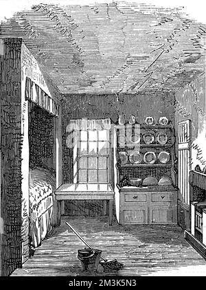 The house where David Livingstone was born, Blantyre, Scotland, vintage ...