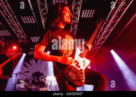 Anthony Sonetti of Badflower performs live at Circolo Magnolia in Milan ...