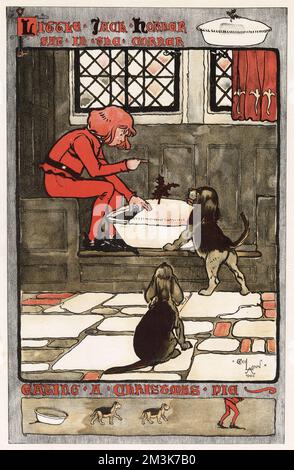 Little Jack Horner / Sat in the corner, / Eating a Christmas pie; /He ...