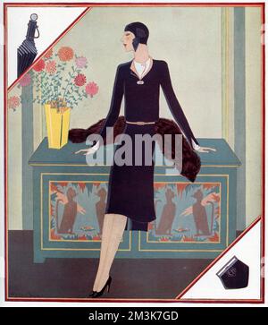 Fashions for Autumn, by Gordon Conway 1929 Stock Photo - Alamy