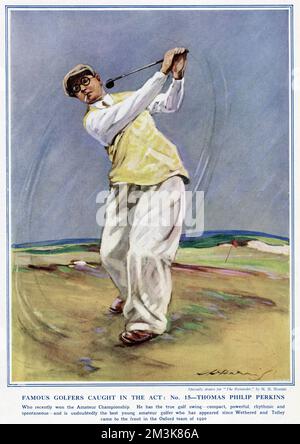 Famous Golfers Caught In The Act. No. 5 James Braid Stock Photo - Alamy