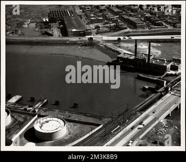 Orient Heights taken at 600 feet-Shore line, Chelsea Creek, East Boston ...