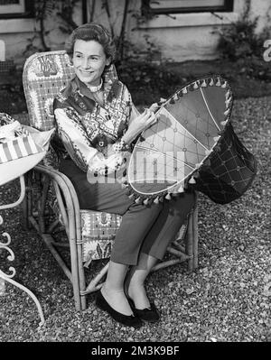 Lady Isobel Barnett (1918-1980) English radio and television star ...