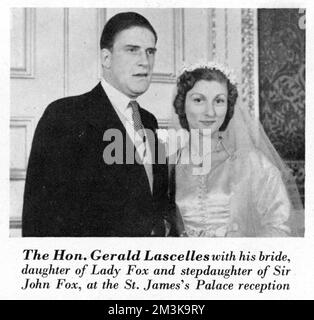 LASCELLES ROYAL WEDDING Stock Photo - Alamy