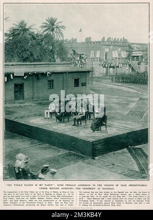 King Feisal of Iraq Stock Photo - Alamy