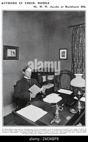 "William Wymark Jacobs, 1863-1943, englischer short-story ...