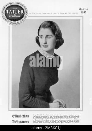 Lady Annabel Vane-Tempest-Stewart, 20 year-old daughter of the Marquess ...