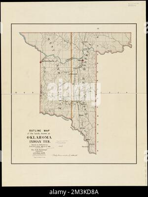 Indian Territory , Indian Territory, Maps, Oklahoma, Maps Norman B ...