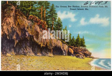The Ovens, Bar Harbor, Acadia National Park, Mt. Desert Island, Me ...