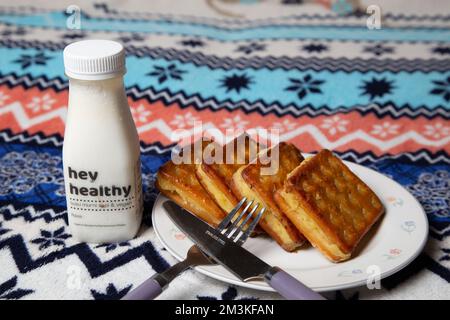 Gabin Cake Filled with Tape, a typical food from Samarinda City ...