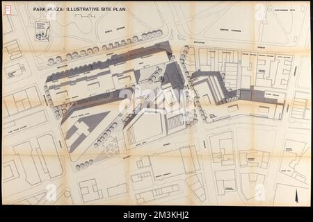 Park Plaza : illustrative site plan. Depicts the footprint of the ...