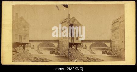Pawtucket Bridge , Buildings, Rivers, Stone bridges Stock Photo - Alamy