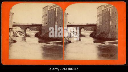 Pawtucket Bridge , Buildings, Rivers, Stone bridges Stock Photo - Alamy