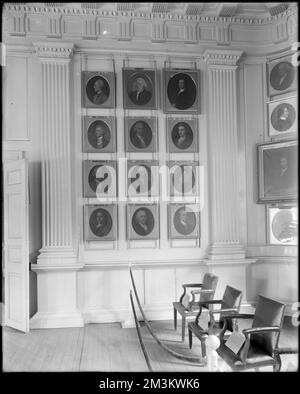 Philadelphia, Pennsylvania, 520 Chestnut Street, interior detail ...