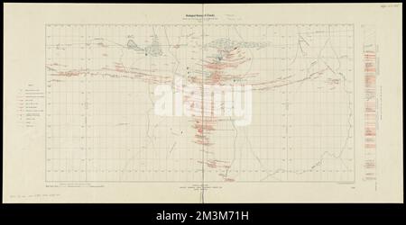 Plan and section, Mount Uniacke gold district, Hants Co., Nova Scotia ...