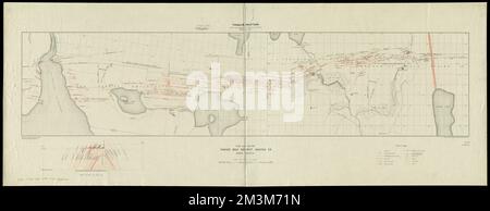 Plan and section, Tangier gold district, Halifax Co., Nova Scotia ...