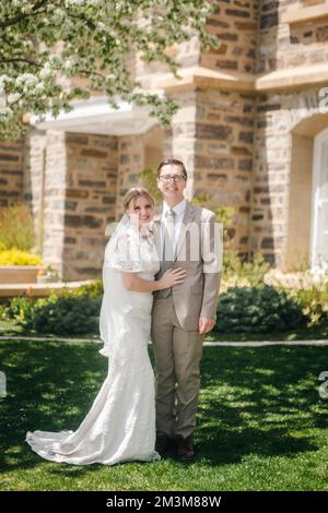 Two people getting married Stock Photo - Alamy