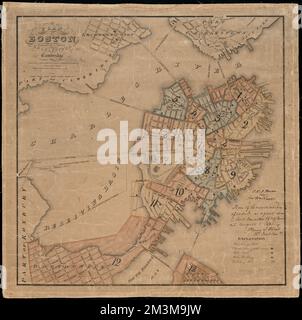 Plan of Charlestown , Charlestown Boston, Mass., Maps Norman B ...