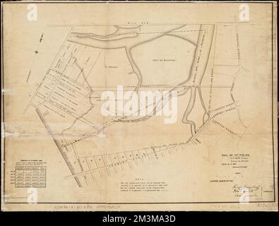 Plan of Boston and Roxbury , Boston Mass., Maps, Roxbury Boston, Mass ...