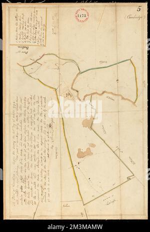 Plan of Cambridge, made by Samuel Thompson, dated April, 1795 ...