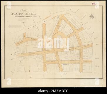 Plan or map showing the laying out of Rail Road Street ,. Lucius Beebe Memorial Library Historic ...