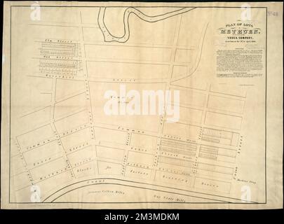 A Map of Methuen, Mass , Methuen Mass., Maps Norman B. Leventhal Map ...
