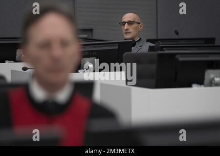 The Hague, Netherlands. 16th Dec, 2022. Salih Mustafa, a former Kosovo ...