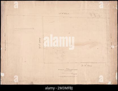 Boston Public Library Plan Stock Photo - Alamy