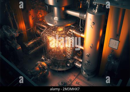 Laser reactor in an atomic astrophysics lab for nuclear fusion ...