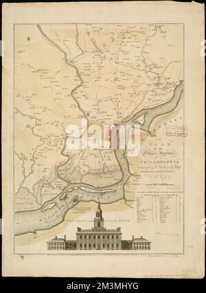 [Environs of Philadelphia] , Philadelphia Pa., Maps, Early works to ...