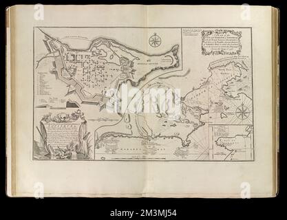 A plan of the city, and fortifications, of Louisburg , Fortification ...