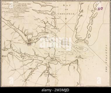Plan of the Siege of Yorktown, 1781 , Yorktown Va., History, Siege ...