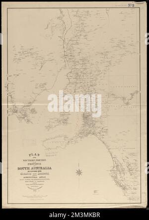 A historical map of Australia, showing the boundaries of the colony as ...