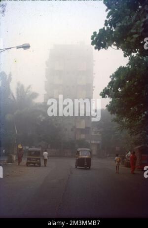 Mist is a phenomenon caused by small droplets of water suspended in the ...