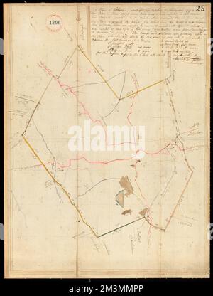 Plan of Woburn surveyed by Samuel Thompson, dated November 1794 ...