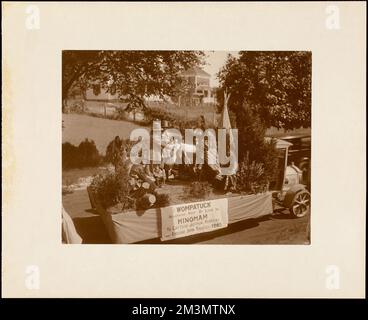 Plymouth Tercentenary celebration, parade, President Day, August 1 ...