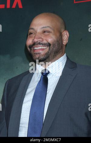 LOS ANGELES - DEC 8: Colton Dunn at the The Recruit Netflix Seriews ...