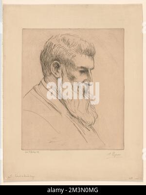 Portrait de Craibe Angus - Alphonse Legros 1879 by Alphonse Legros ...