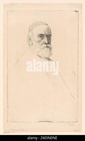 George Frederick Watts, artist and Royal Academician, 1882. A popular ...