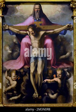 Trinity 1513 by Domenico di Pace ( Beccafumi ), 1484-1551 Christian Art ...