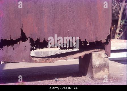 Rust is an iron oxide, a usually reddish-brown oxide formed by the ...