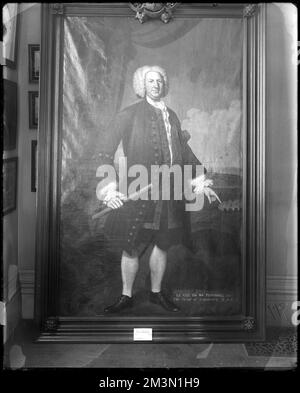 Portrait, Lieutenant General William Pepperell, 1696-1759, by Smibert ...