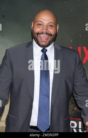 LOS ANGELES - DEC 8: Colton Dunn at the The Recruit Netflix Seriews ...