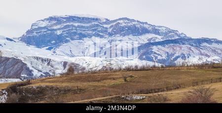 Snow-capped mountains Shahdag in Azerbaijan Stock Photo - Alamy