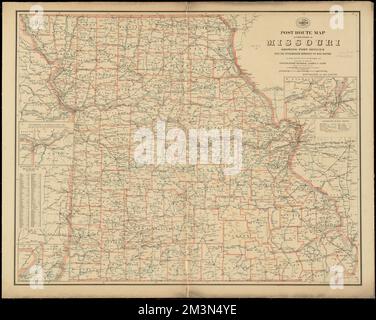 State of Missouri , Railroads, Missouri, Maps, Missouri, Maps Norman B ...